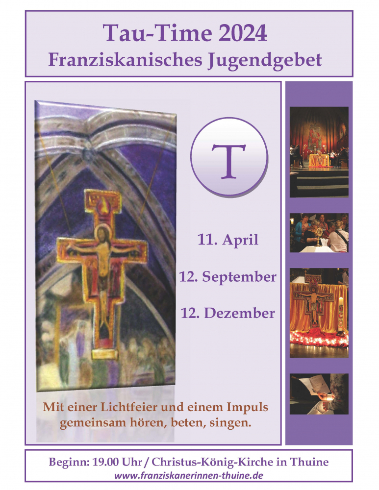 Tau-Time – Franziskanerinnen Thuine